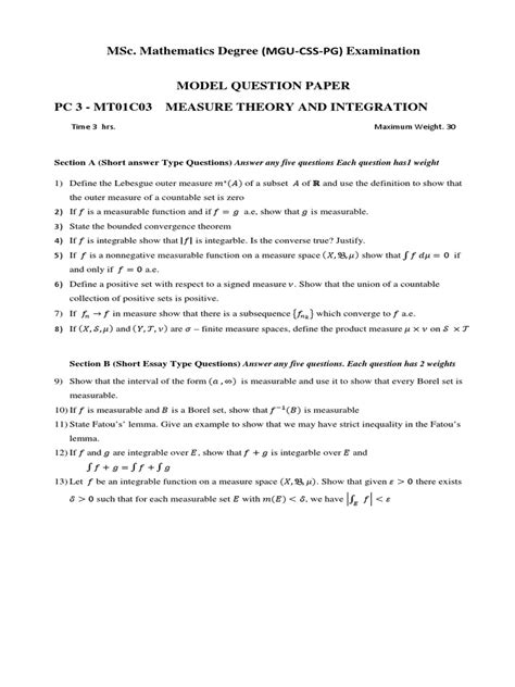 measure theory and integration1 pdf measure mathematics lebesgue integration