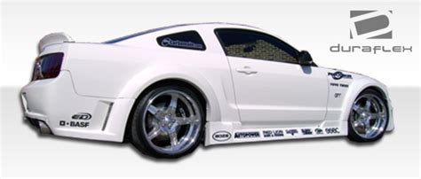 2009 Ford Mustang Sideskirts Body Kit 2005 2014 Ford Mustang Duraflex