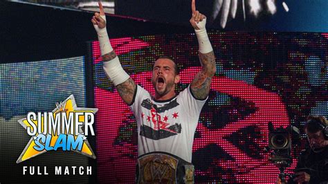 Full Match John Cena Vs Cm Punk Undisputed Wwe Title Match