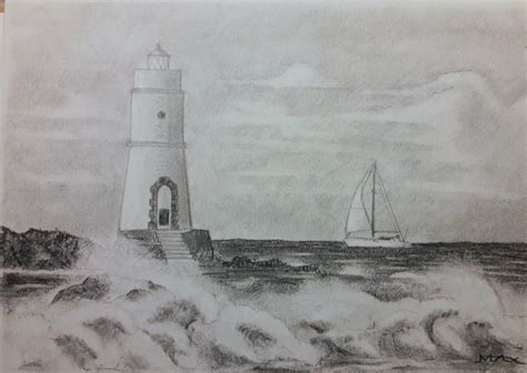 Mare Disegno Paesaggio Segui Passo Passo I Consigli Del Maestro