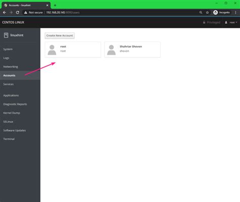 How To Use Cockpit Web Console On CentOS 8