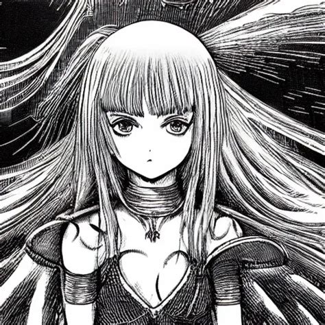 A Stunning Manga Panel From Berserk By Kentaro Miura Stable Diffusion