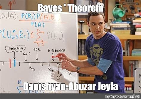 Мем Bayes Theorem Danishyan Abuzar Jeyla Все шаблоны Meme