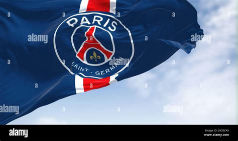 Paris FRA Sept 2022 The Flag Of Paris Saint Germain Football Club