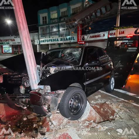 Motorista Suspeita De Embriaguez Sofre Acidente Grave Em Maring