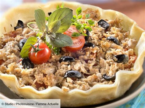 Tarte au thon light facile et rapide découvrez les recettes de