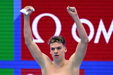 Mondiaux de natation Léon Marchand champion du monde du 200 m 4 nages