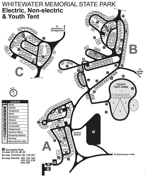 Indiana State Park Maps Dwhike