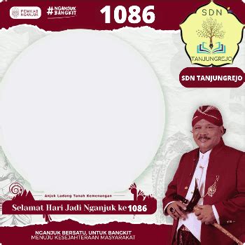 Gratis 17 Twibbon Hari Jadi Kabupaten Nganjuk Ke 1086 Tanggal 10 April