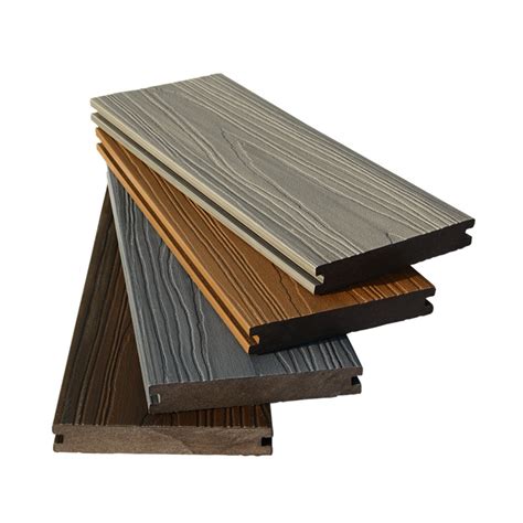 Co Extruded WPC Decking Garden Piscina Other Boards Waterproof WPC