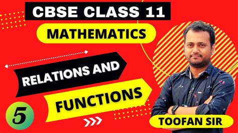 class 11 relations and functions functions functions relations class11maths function youtube