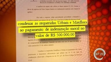 Bom Dia Vanguarda Justiça condena Urbam e terceirizada a pagar R 500