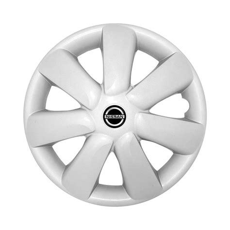 Calota Aro 14 Nissan March 2015 2016 2017 2018 Prata Emblema Shopee