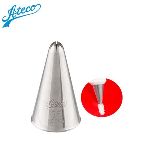 Ateco 25 Closed Star Piping Tip World Class Concepts Corp WCCC