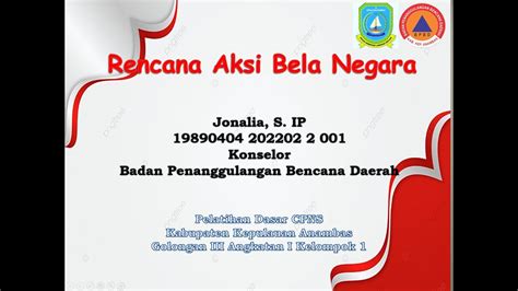 Rencana Aksi Bela Negara RABN Peserta Latsar CPNS Kab Kepulauan