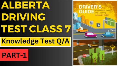 Alberta Driving Test Practice 2024 Knowledge Test Questions Answers