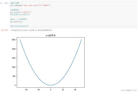 matplotlib 1、设置图表名称 2、x轴y轴名称 3、设置x轴的刻度xticks 4、图例legend 5、显示线条数据text matplotlib如何为x轴重命名 csdn博客