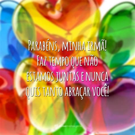 50 mensagens de aniversário para irmã que celebram a vida dela