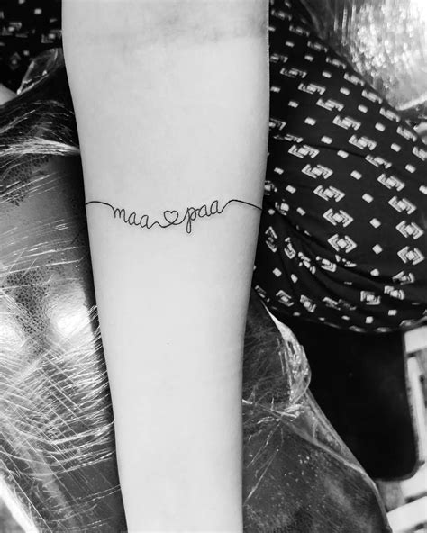 25 Cute Maa And Paa Tattoo Ideas To Express Your Love Artofit