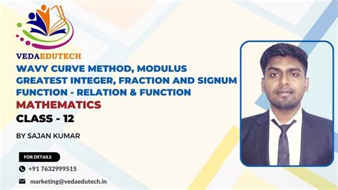 wavy curve method modulus greatest integer fraction and signum function relation and function