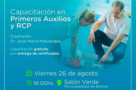 El Municipio Brinda Un Nuevo Taller De Primeros Auxilios Y RCP