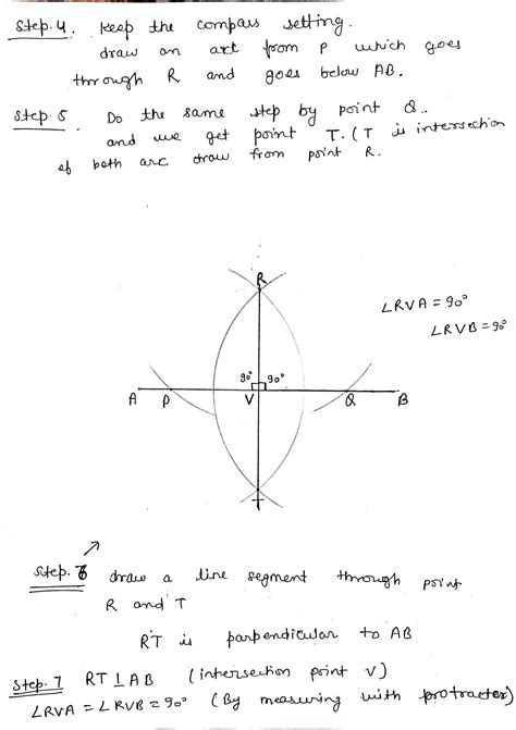 Solved Step Draw A Line Segment On Your Paper Using A Straightedge