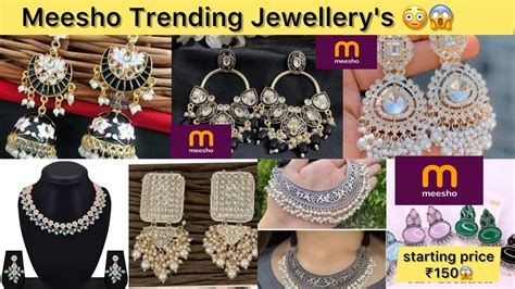 Meesho Latest Trending Jewellery S Under 200 Meesho Haul