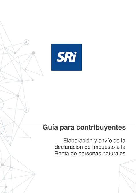 Guía para el llenado del Formulario Impuesto a la Renta personas