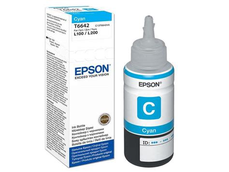 Epson 664 Ink Bottle C13T664200 Cyan Office Warehouse Inc