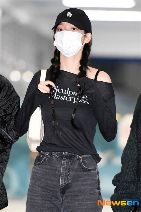 에스파 카리나 양갈래 삐삐 머리 포토엔HD 뉴스인코리아