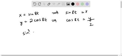 solved eliminating the parameter eliminate the parameter to express the following parametric