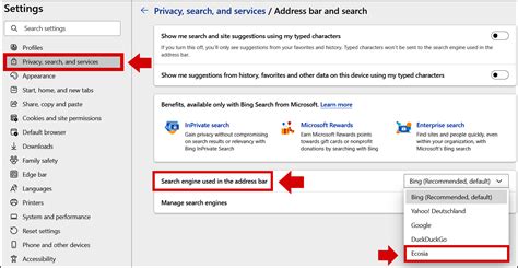 How To Set Ecosia As Your Default Search Engine Ionos