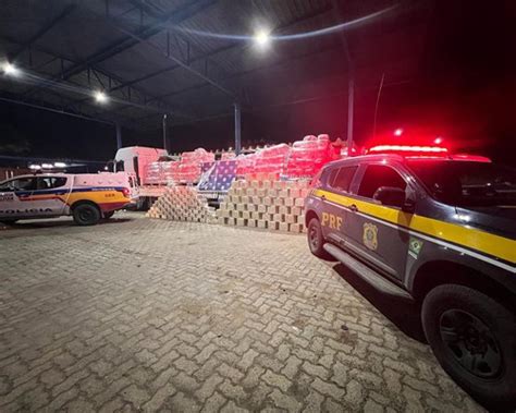 Polícia Rodoviária Federal apreende cocaína avaliada em R 100 milhões