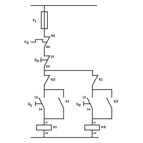 Control Circuit For Forward And Reverse Motor Electrical Learn
