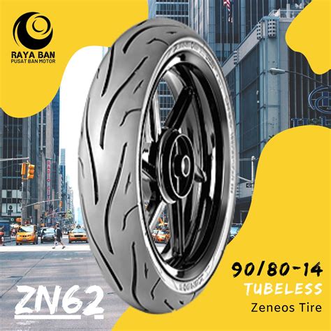 Jual Ban Motor Zeneos ZN62 90 80 14 TL Shopee Indonesia