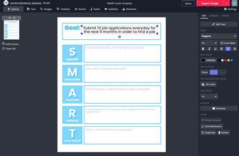 A SMART Goals Template To Help You Succeed In Life