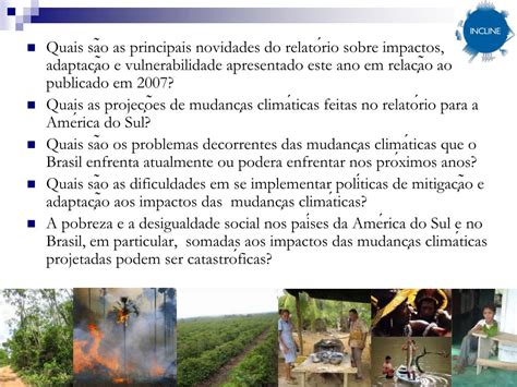 PPT MUDANÇAS CLIMÁTICAS IMPACTOS VULNERABILIDADE E ADAPTAÇÃO