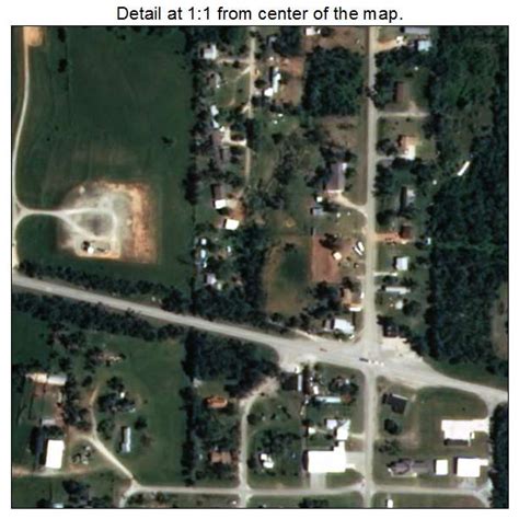Aerial Photography Map Of Bradley Ok Oklahoma