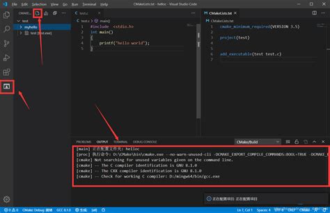 vscode cmake 环境配置 详解 vscode 中cmake可执行文件错误 cmake cmakepath设置值 csdn博客