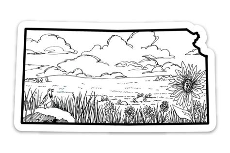 Plain Land Clipart Black And White