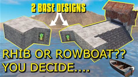 Rust Rowboat And Rhib Base Duo Trio Boat Base 2022 YouTube
