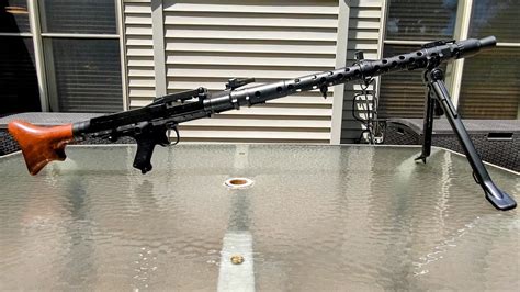 WW2 German MG 34 Machine Gun Denix Replica Review YouTube
