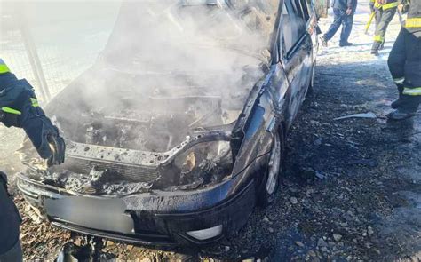 O Masina S A Facut Scrum In Aceasta Dupa Amiaza In Urma Unui Incendiu
