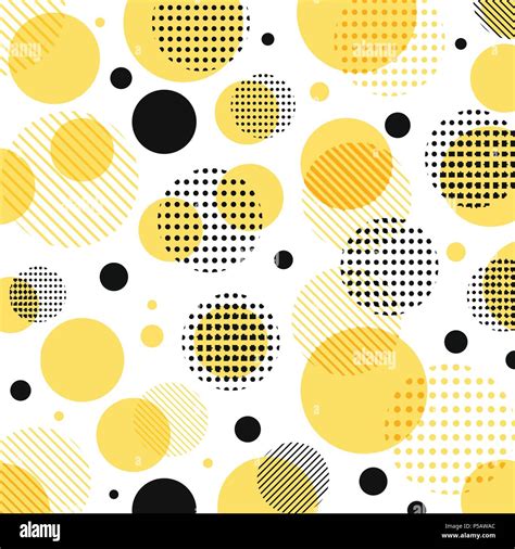 Yellow Polka Dots Wallpaper