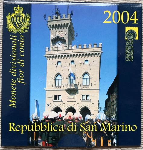 San Marino Year Set 2004 BU Set With 5 Euro Silver Coin Catawiki