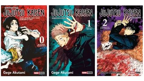 Pack Jujutsu Kaisen Tomos 0 1 2 Panini Manga Nuevo Envío gratis
