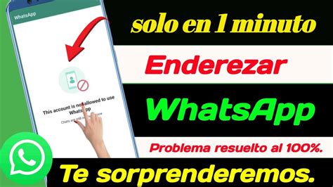 Cómo arreglar esta cuenta no tiene permitido usar WhatsApp debido a