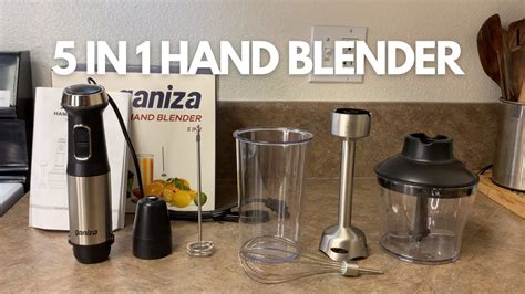 Ganiza Immersion Blender In Hand Blender Youtube