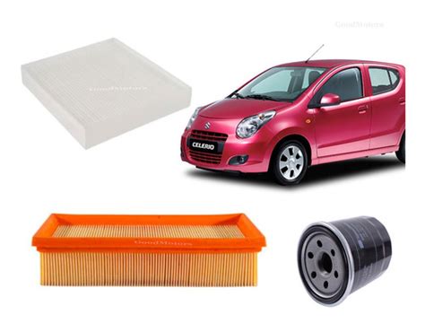 Kit Filtros Suzuki Celerio 2009 2017 Aire Polen Aceite Cuotas Sin
