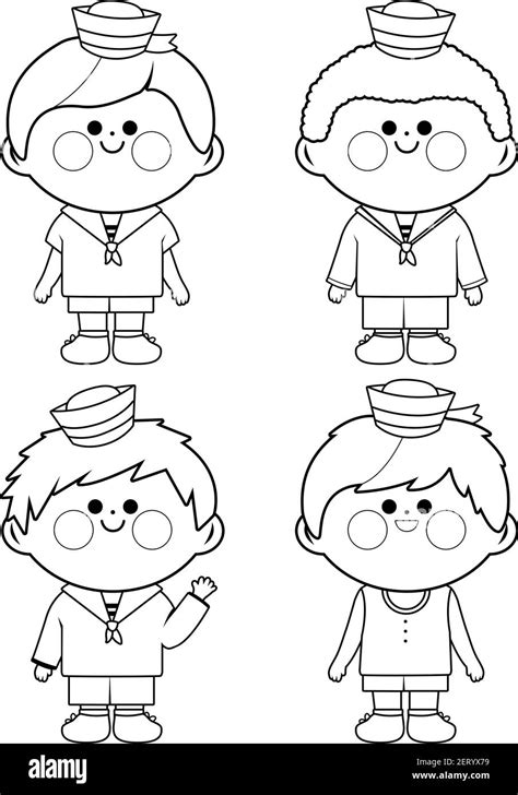 Proprietar Entuziasm Ob Ine Dibujo Disfraz Marinero Para Colorear